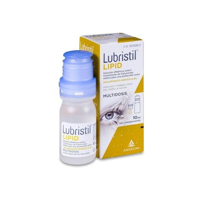 LUBRISTIL SOLUCION OFTALMICA LUBRICANTE 10 ML | NuestraFarma.com ...