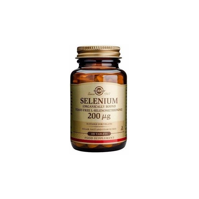 SOLGAR SELENIO 200 MCG (SIN LEVADURA) 100 COMPRIMIDOS | NuestraFarma ...